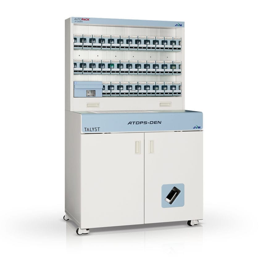 Sistema automatizado de embalaje y distribución de medicamentos ...