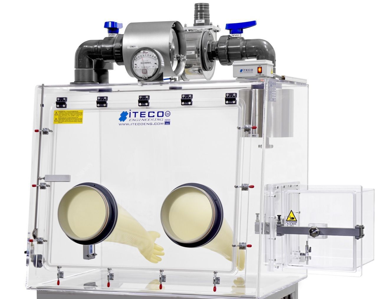 Caja de guantes de laboratorio - EL 202 F - ITECO Engineering Italy ...
