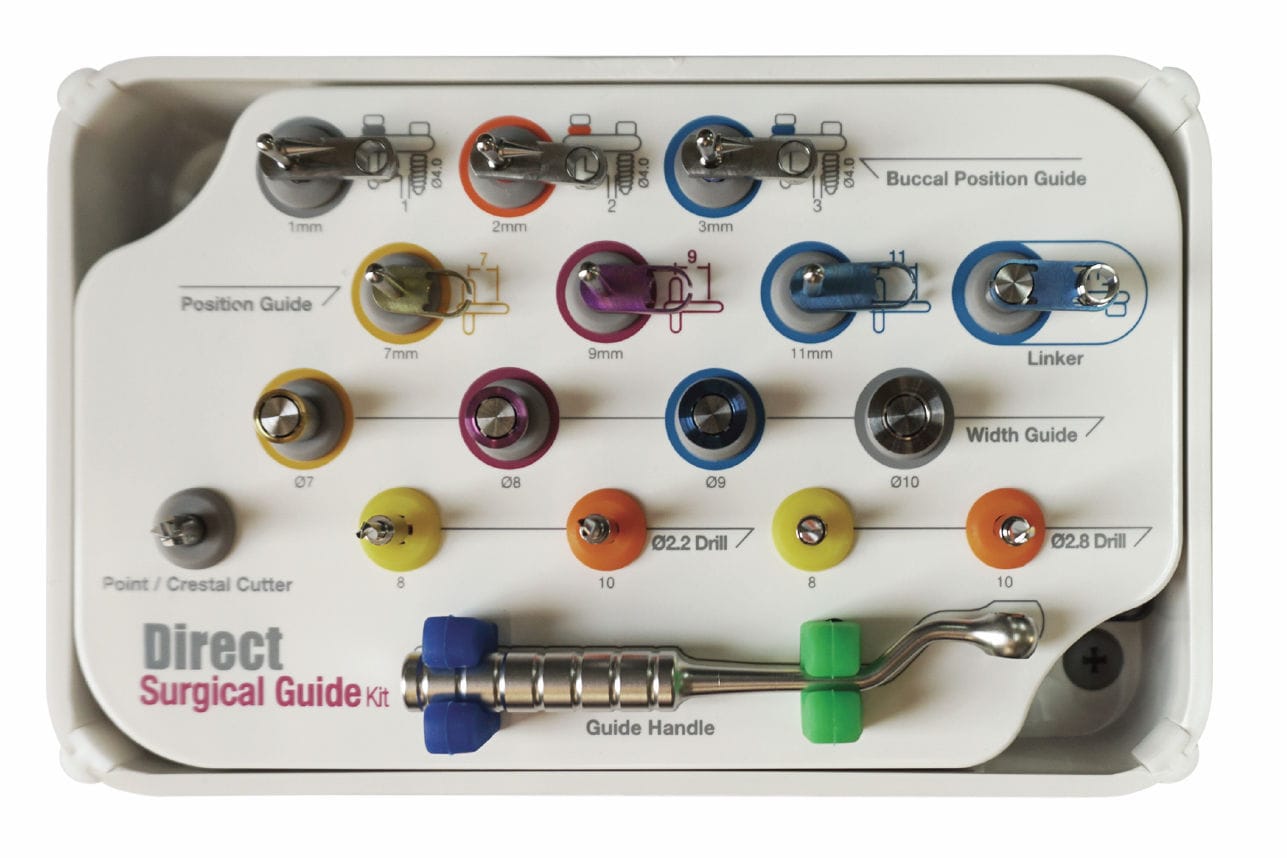 Kit de instrumentos para implantología dental - Direct Surgical Guide ...