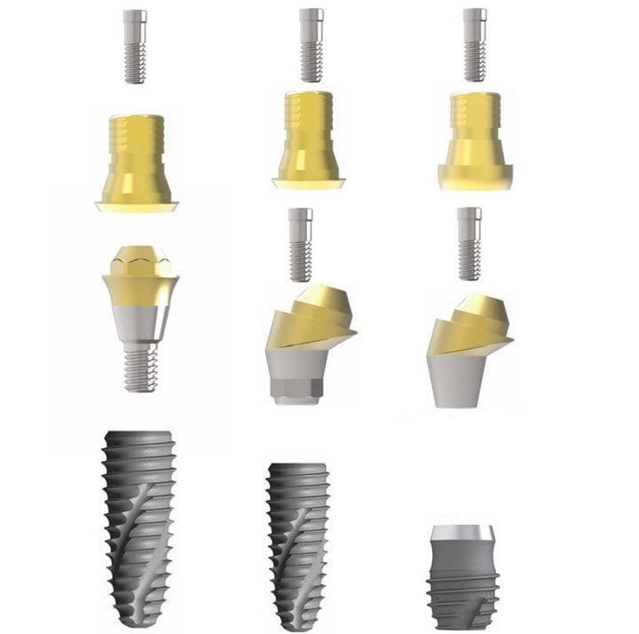 Pilar para implante de titanio - Sub. Multi Hybrid Ti-Base - Cowellmedi ...