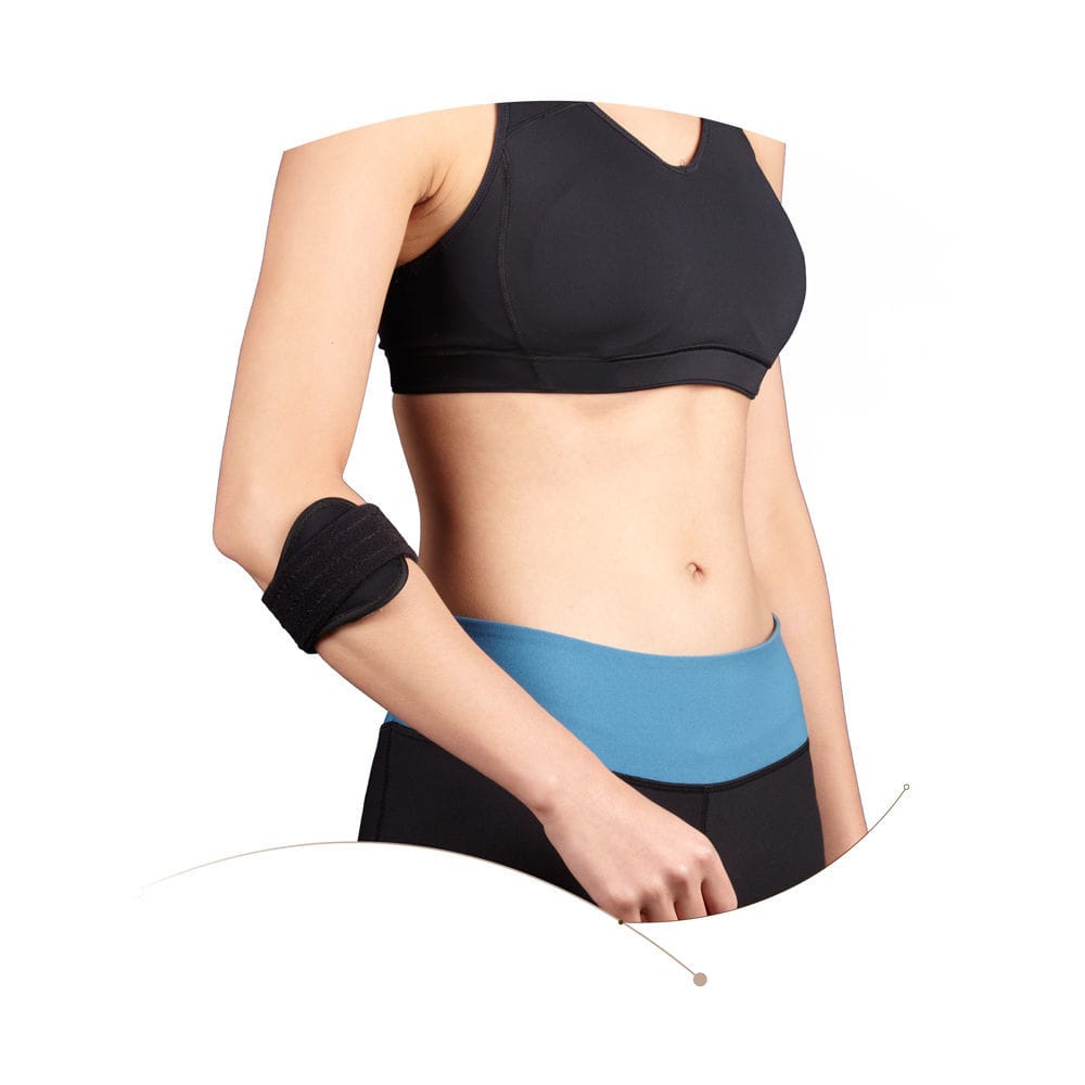 Banda para codo antiepicondilitis - DE06-BK-UN - Dicarre