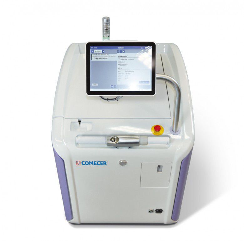 Inyector de productos radiofarmacéuticos para TEP - IRIS - Comecer