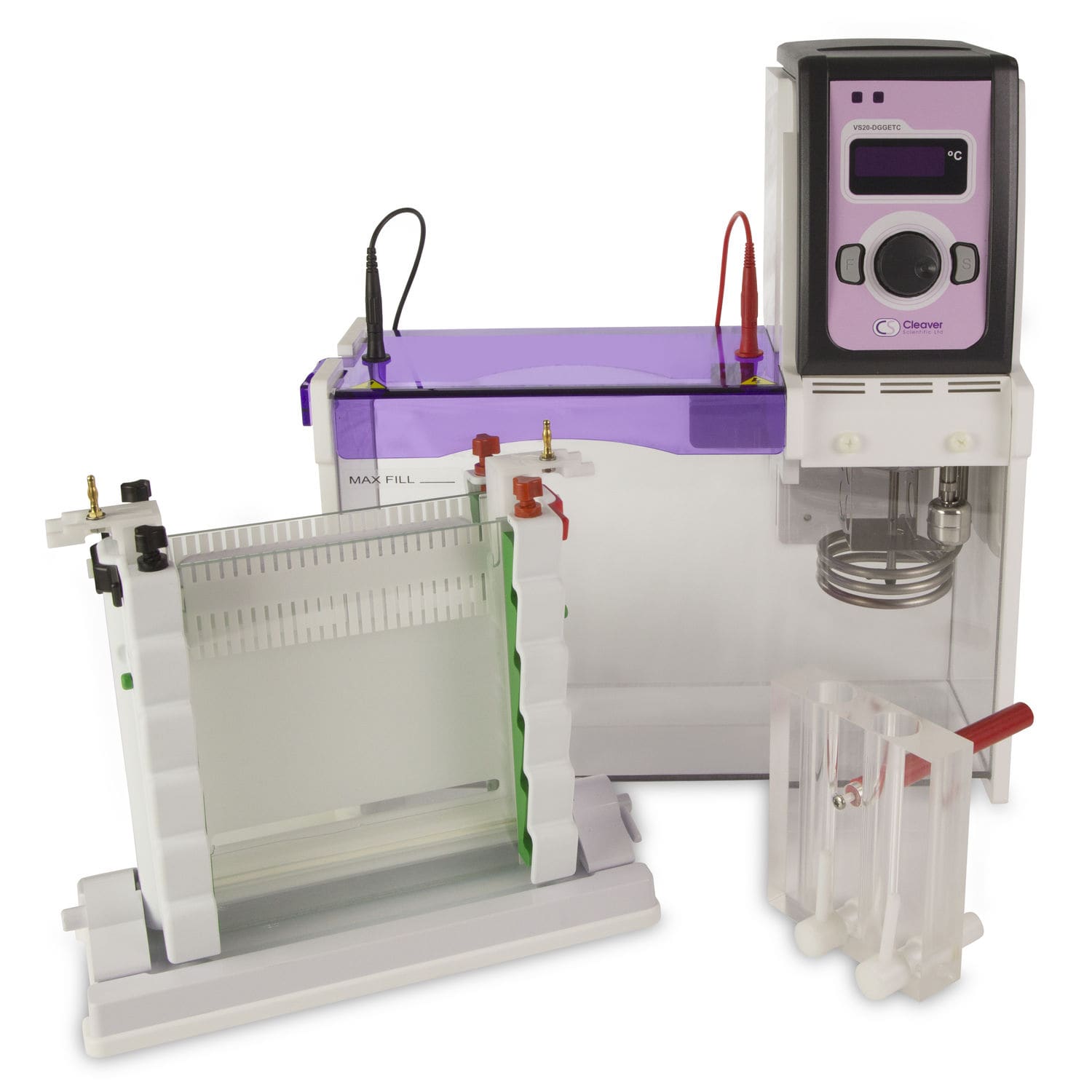 Sistema de electroforesis para ADN - VS20WAVE-DGGE - Cleaver Scientific ...