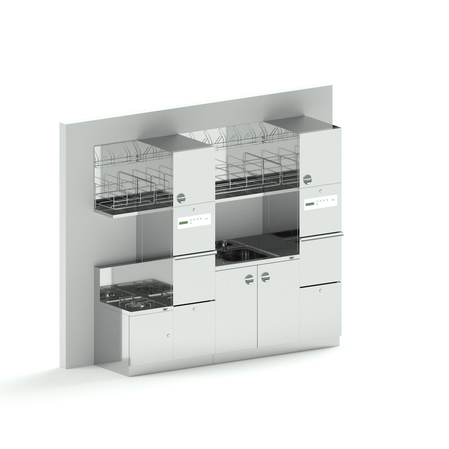 Sala de esterilización para centro sanitario - Sluice Room Design - TBT ...