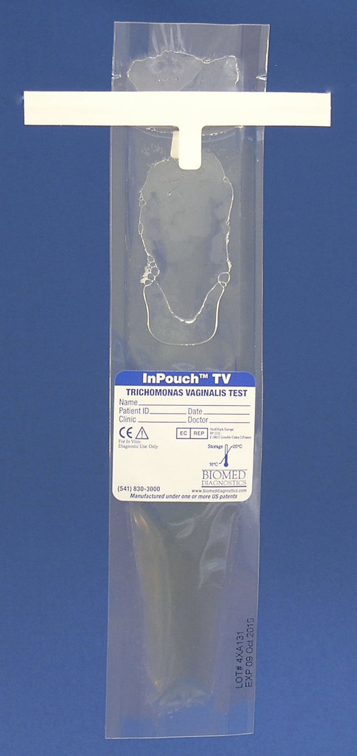 Kit de prueba de tricomoniasis - InPouch™ TV - Biomed Diagnostics, Inc ...