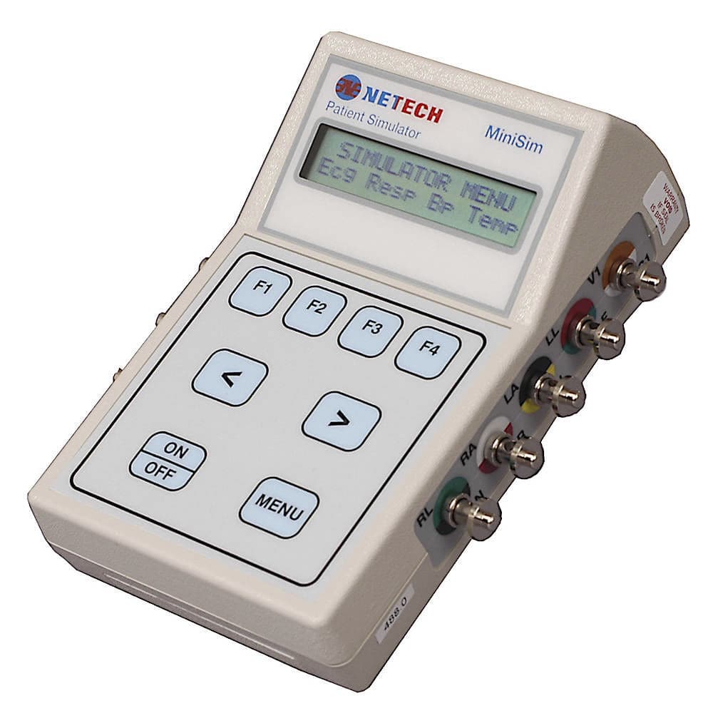 Simulador de paciente de monitorización - MiniSim 1000 - Netech - ECG ...