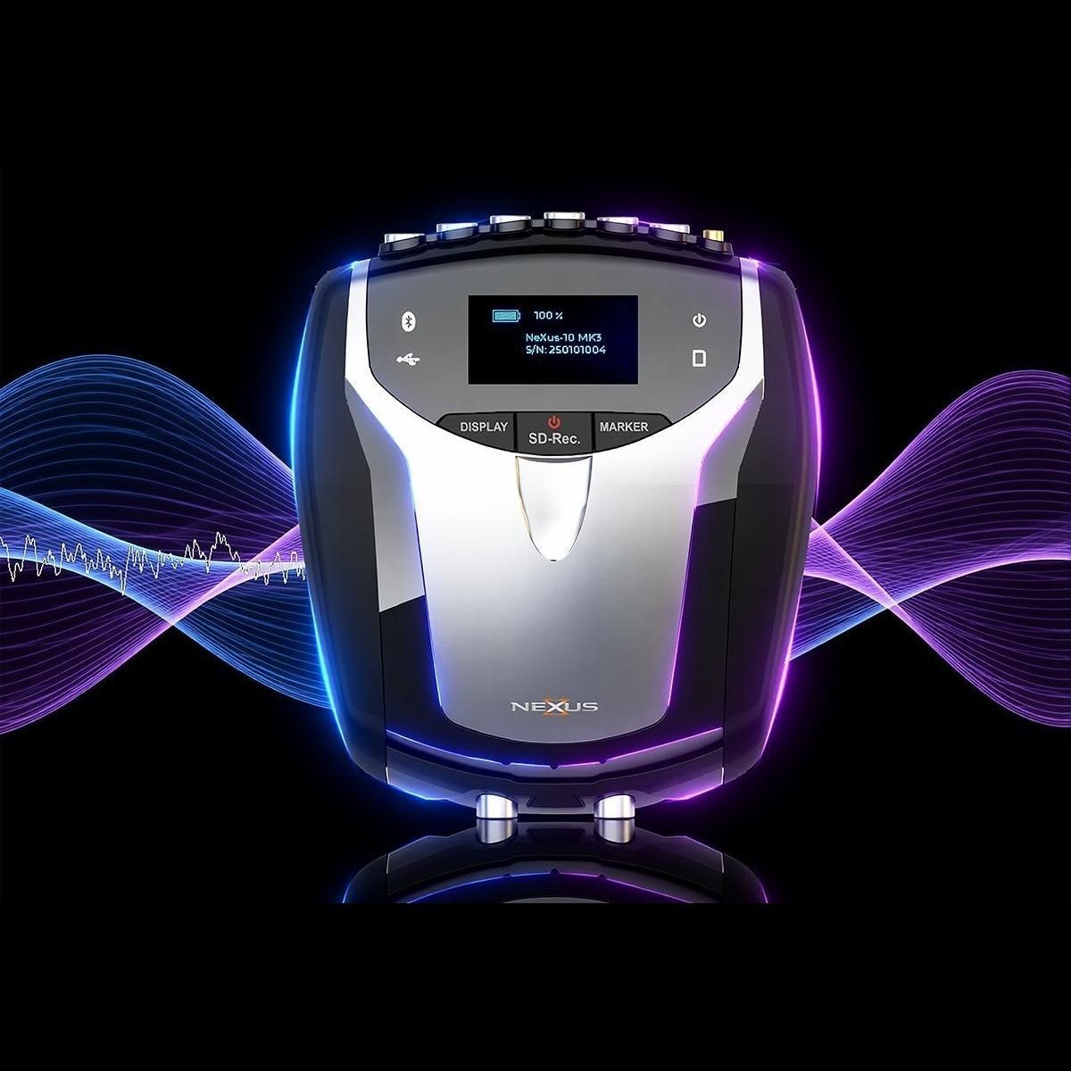 Monitor de paciente para psicofisiología - NeXus | 10 MK3 - Mind Media ...