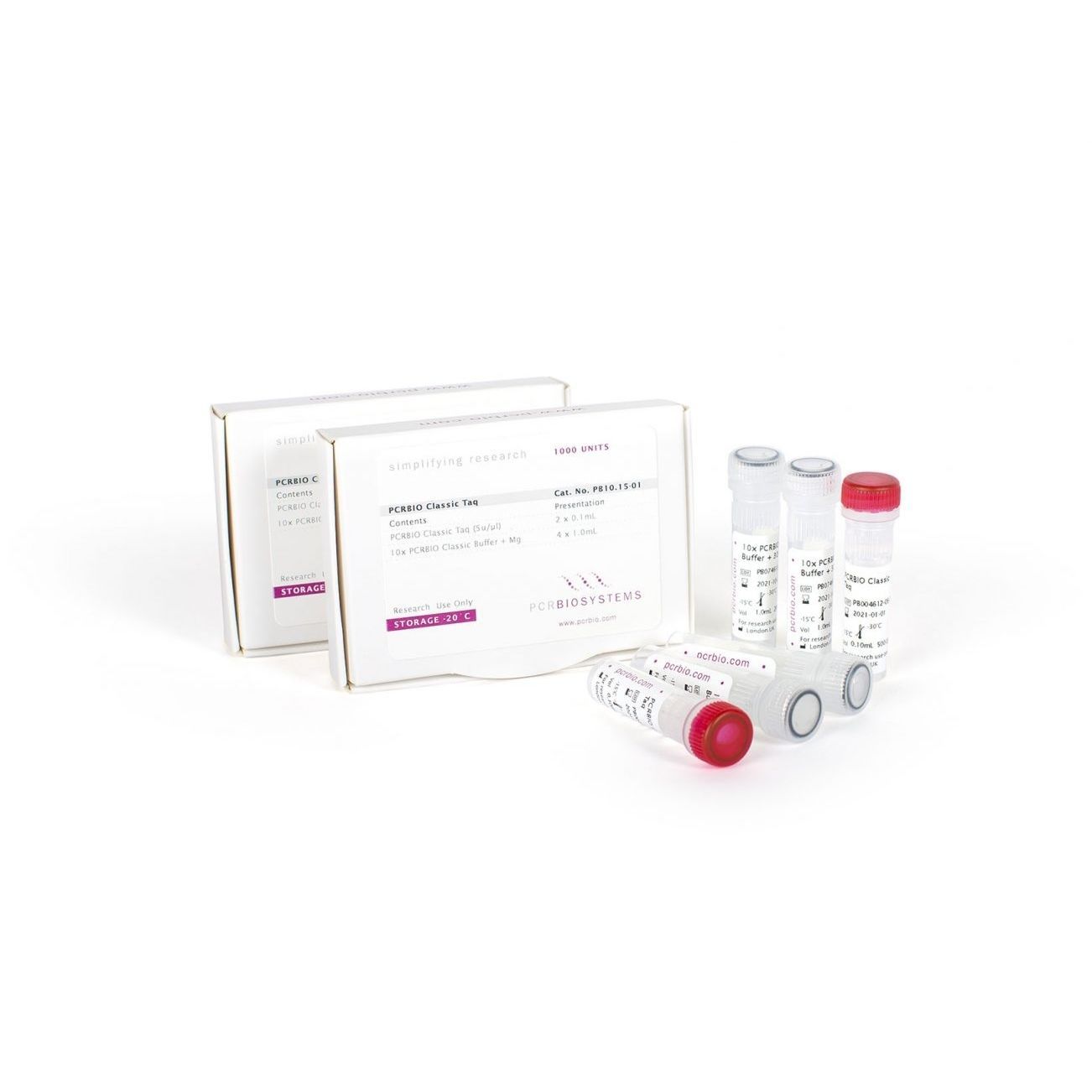 Kit de reactivos polimerasa Taq - PCRBIO Classic Taq - PCR Biosystems ...