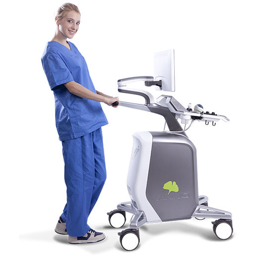 Ecógrafo con soporte - VINNO M50 - VINNO - para ecografía ginecológica ...
