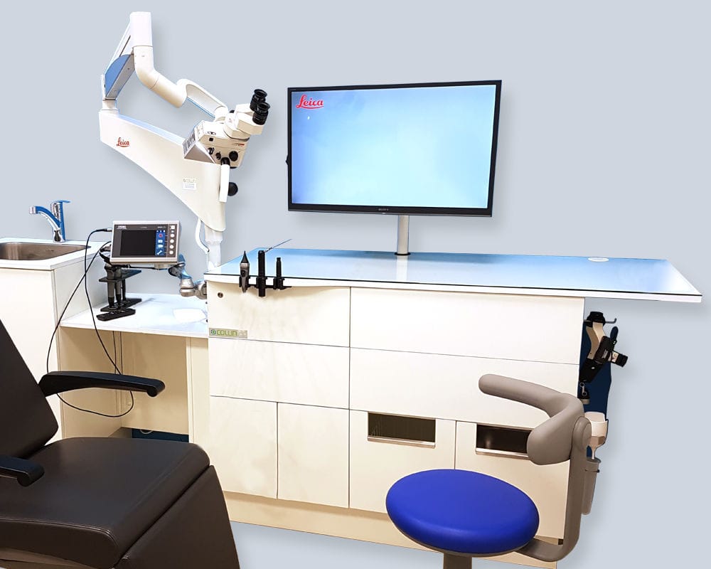 Estación de trabajo de ORL - 3200 S - Collin Medical - con sillón / con ...