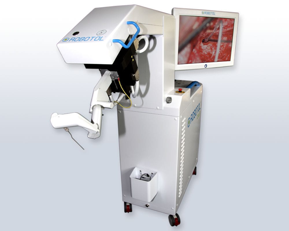 Robot de cirugía para cirugía miniinvasiva - RobOtol® - Collin