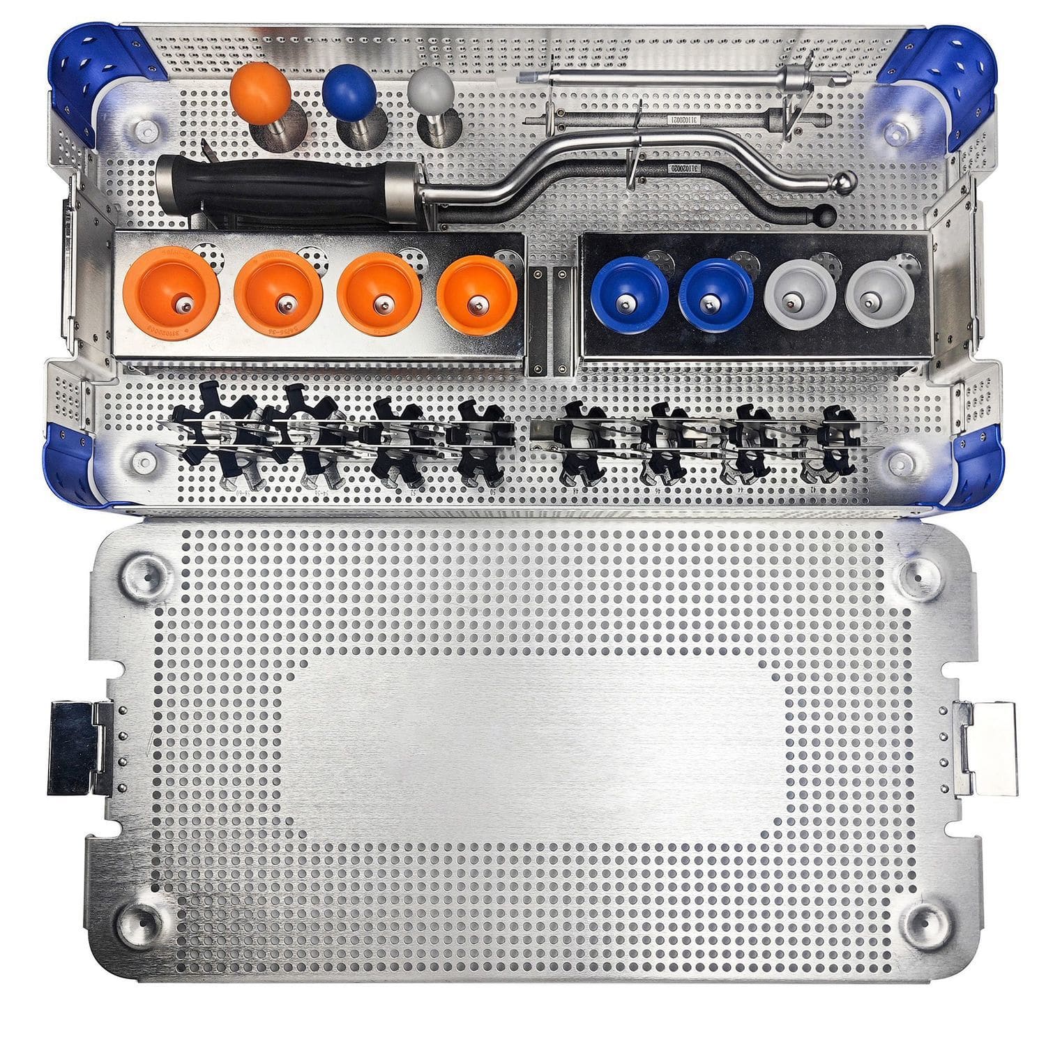 Kit de instrumentos para implantación de prótesis de cadera - Canwell ...