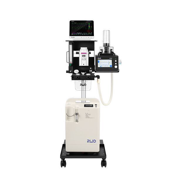 Estación de anestesia veterinaria para la experimentación con animales ...