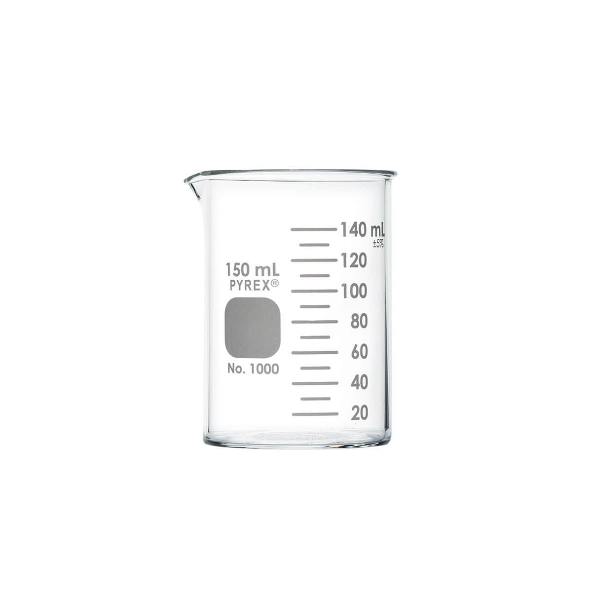 Vaso de precipitados de laboratorio - 1000-150 - Corning BV - graduado / de Griffin