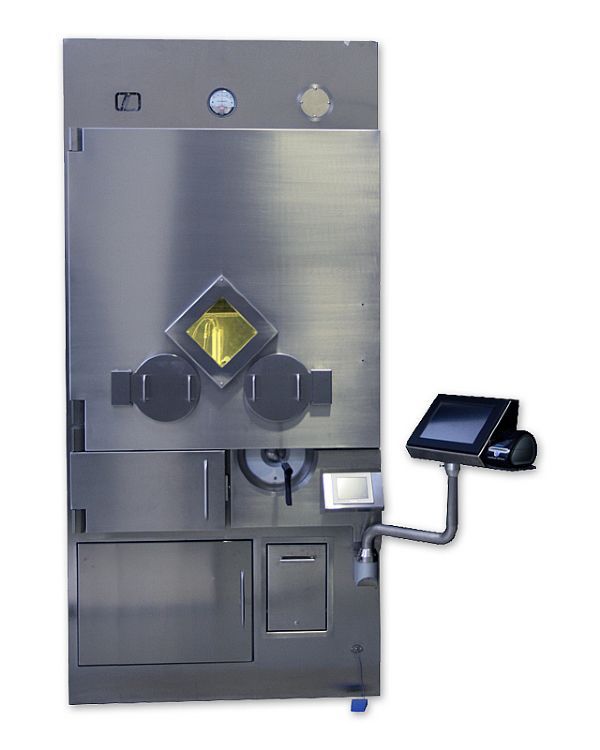 Célula blindada de distribución - FLEXA - FLEXALL - Tema Sinergie - para medicina nuclear / de ...