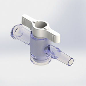 Conector para perfusión con grifo - 561011 - Elcam Medical Italy ...