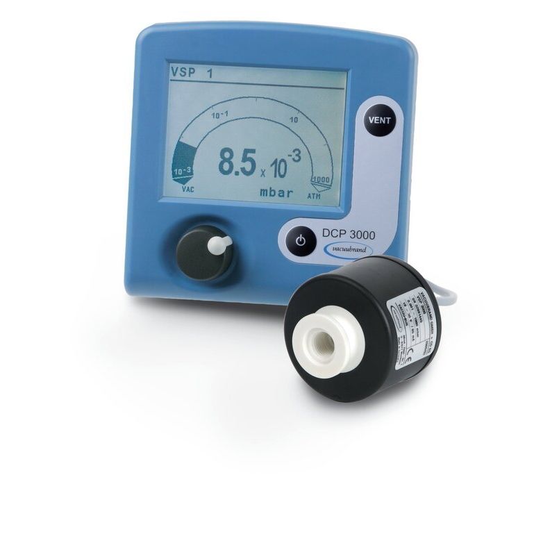 Vacuómetro de laboratorio - DCP 3000 + VSP 3000 - Vacuubrand - digital