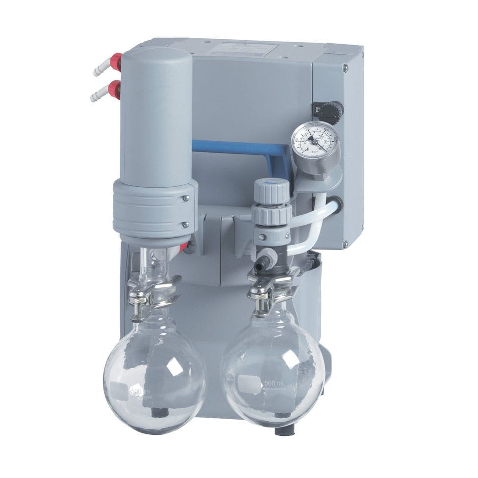 Bomba de vacío de laboratorio - PC 201 NT - Vacuubrand - rotativa