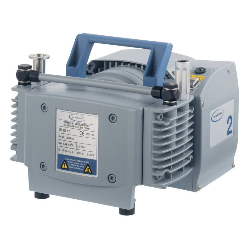 Bomba de vacío de laboratorio - MZ 2D NT - Vacuubrand - de diafragma ...