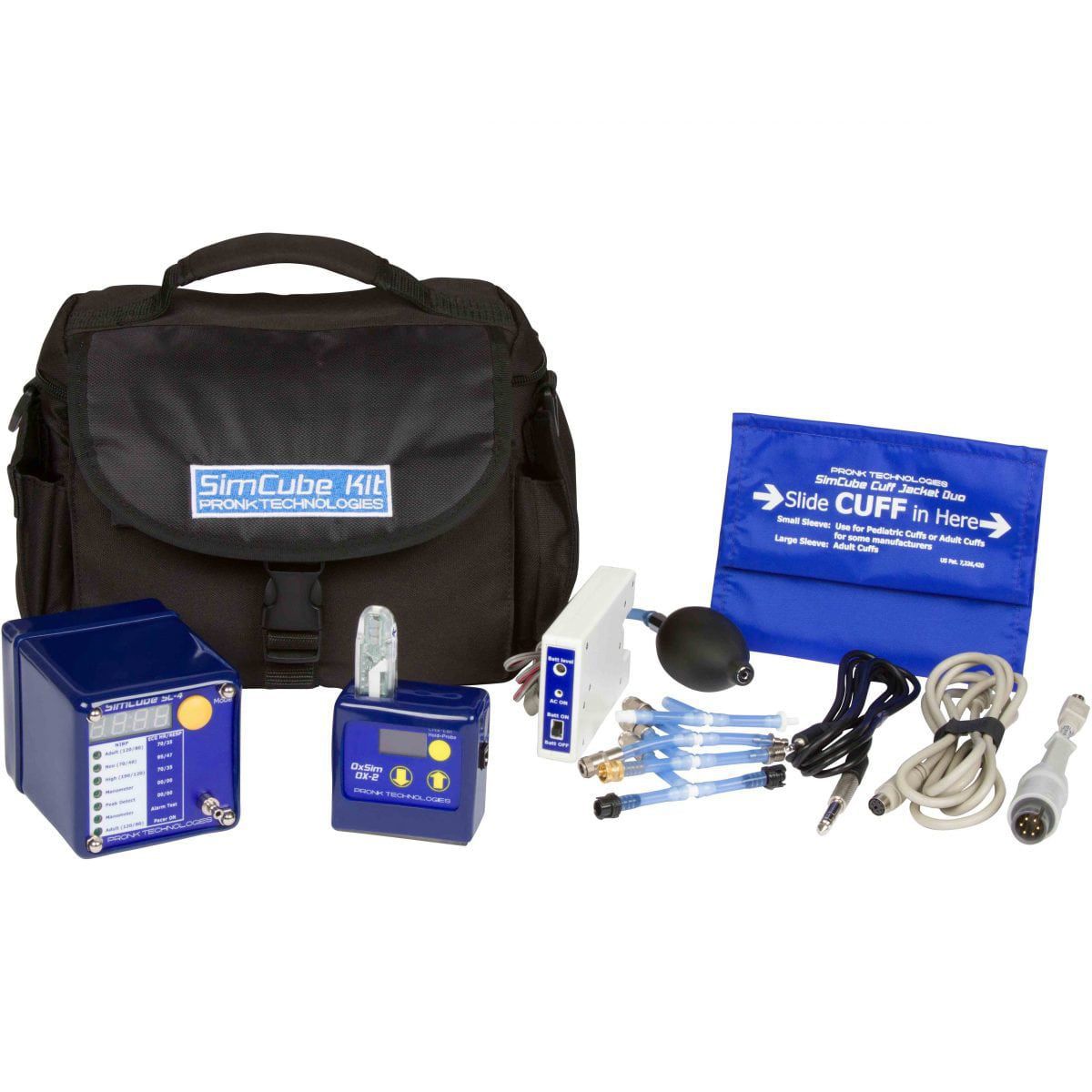 Simulador SpO2 - SC-4 SimCube® + OxSim Flex® - Pronk Technologies - ECG ...