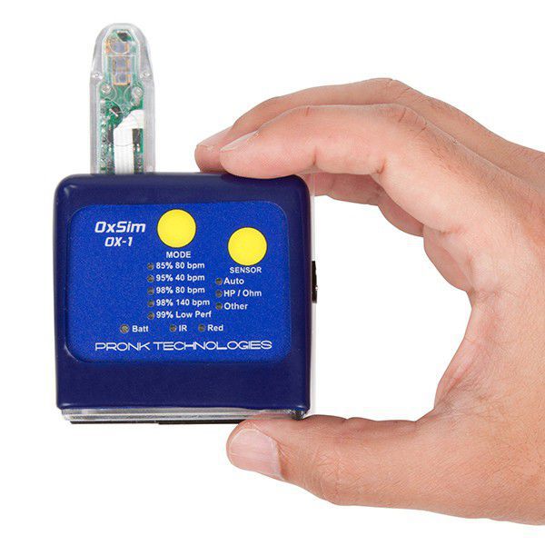 Simulador SpO2 - OX-1 OxSim® - Pronk Technologies - pantalla / portátil
