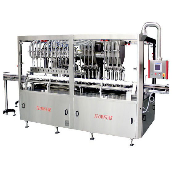 Llenadora continua - FlowStar™ - Capmatic - de pistón / volumétrica / de pie