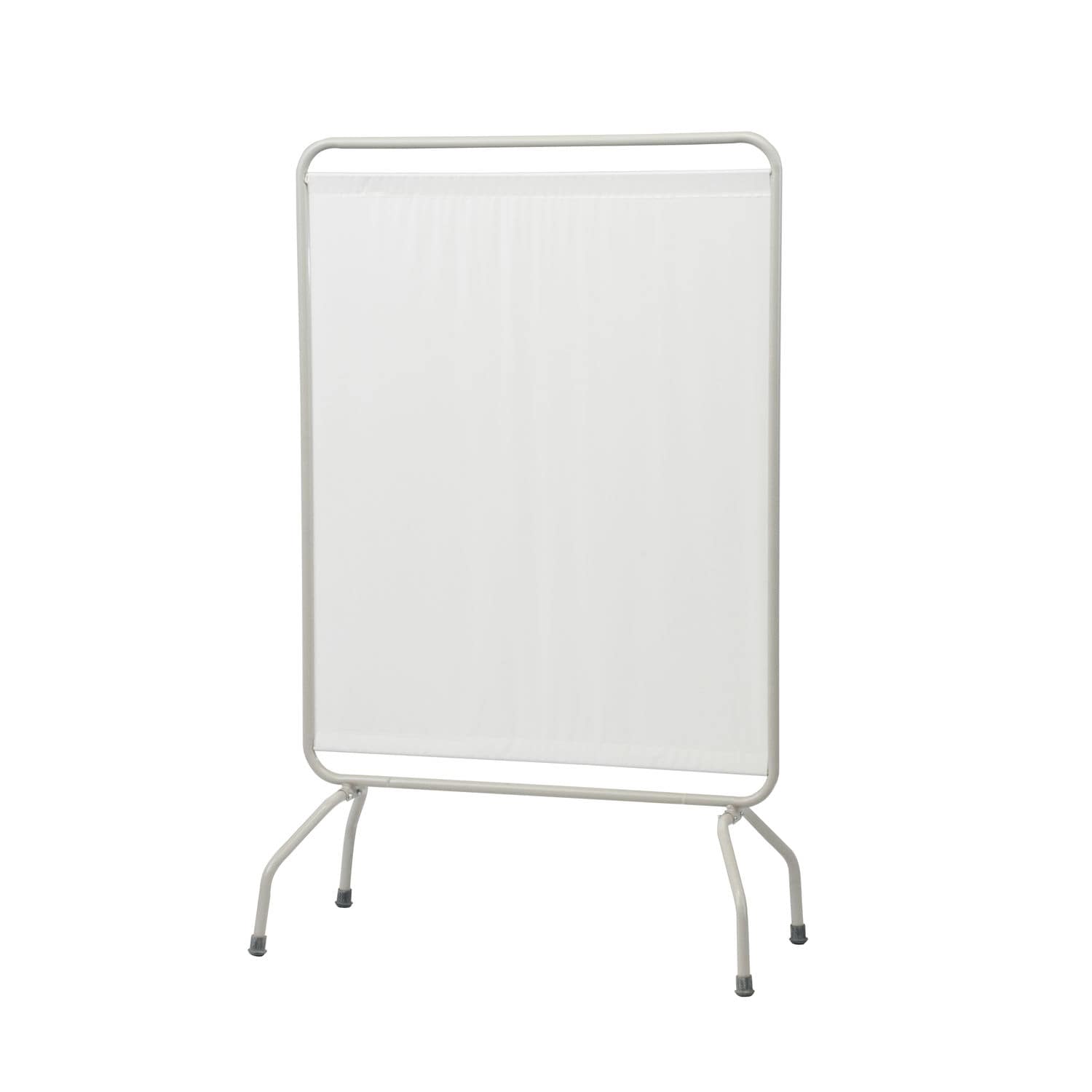 Biombo médico fijo - 3420 - Winco Mfg., LLC - móvil / 1 panel / con cortina
