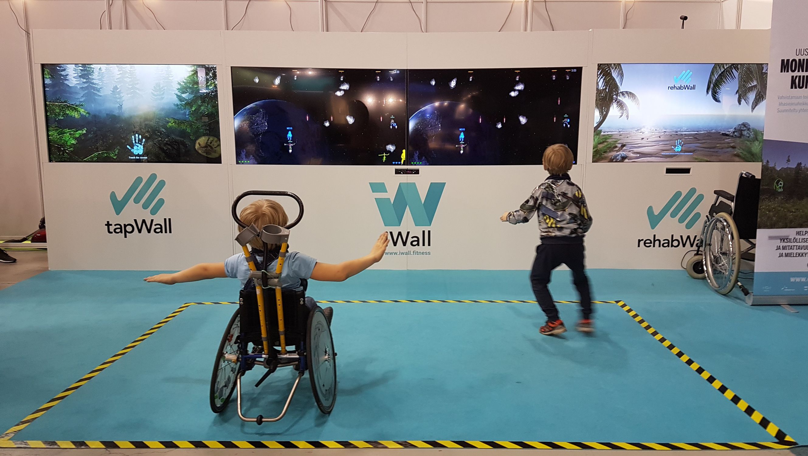 Sistema de rehabilitación virtual con juegos serios - iWall - CSE ...