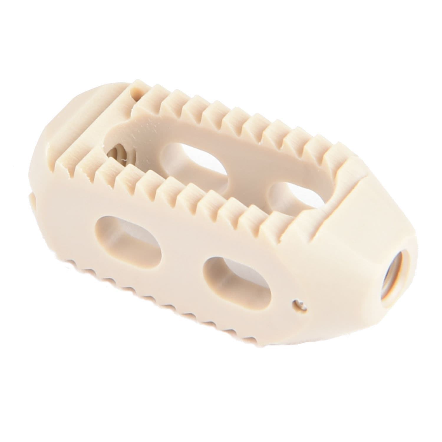 Caja intersomática lumbar - CAP Lumbar PLIF PEEK - H.P.I. Medical - vía ...