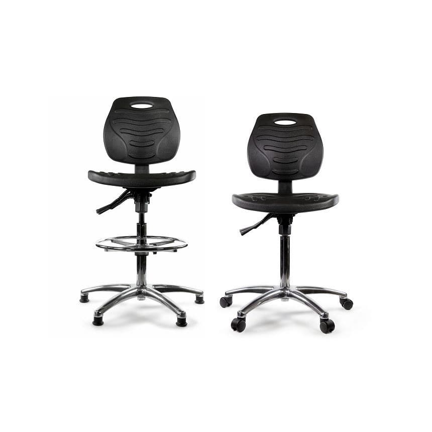 Silla de laboratorio - TECHSIT L-TECH PU - Hospital Aids - para adulto ...