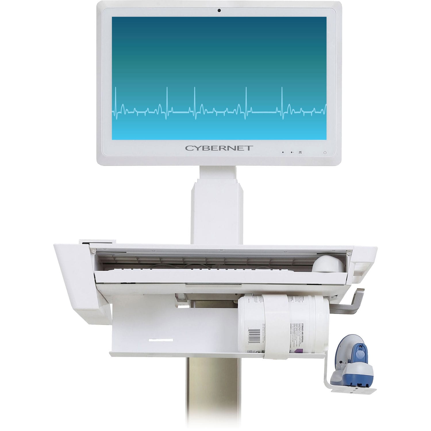 Carro informático con batería - CyberMed NB - Cybernet