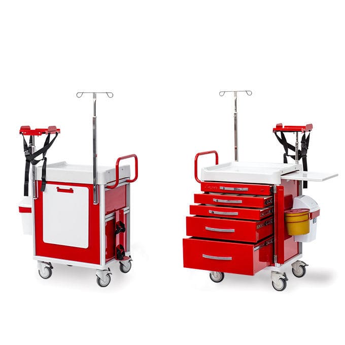 Carro Médico Mys 728n Meyosis De Emergencia Para Dispositivos