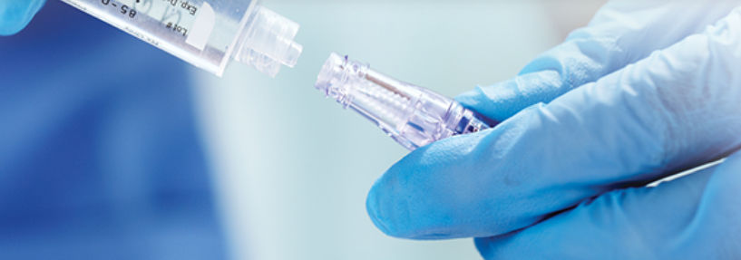 Conector para perfusión recto / con válvula hemostática - MicroClave ...