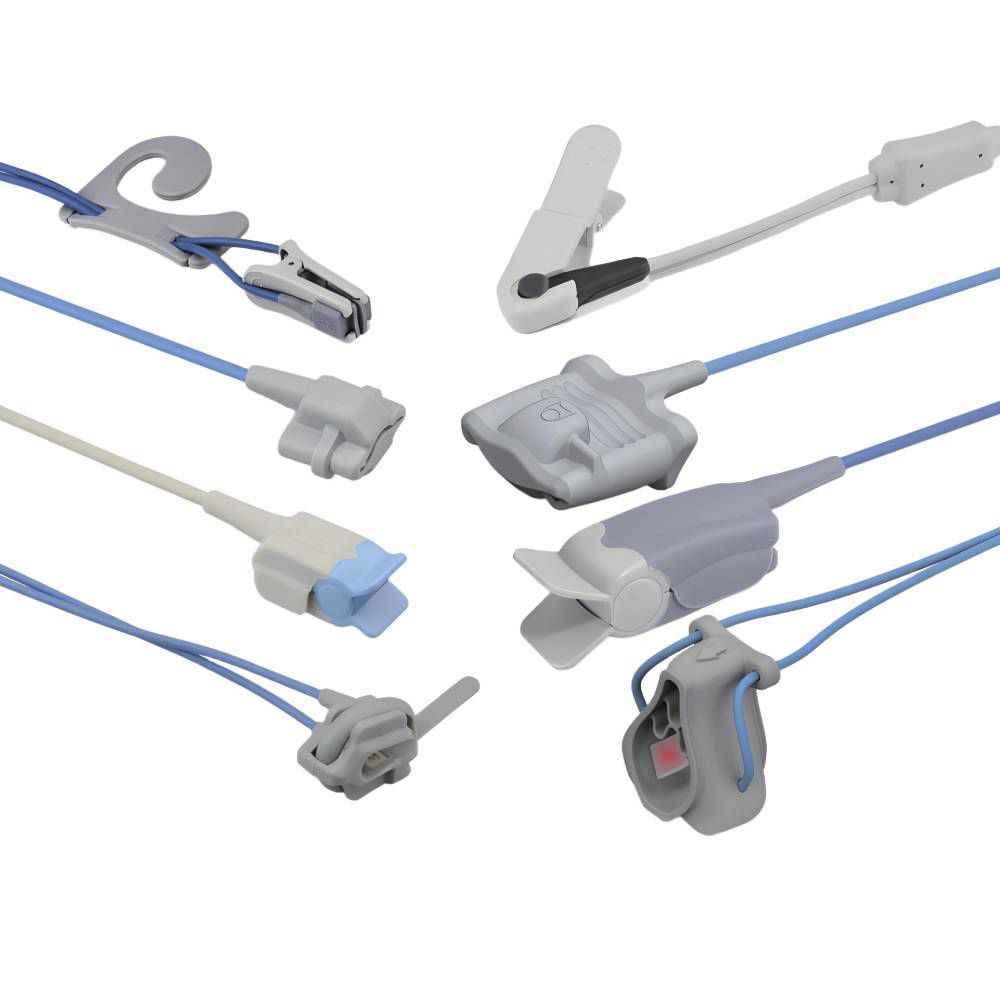 Sensor SpO2 de dedo - S0001B-L - Med-link Electronics Tech - auricular ...