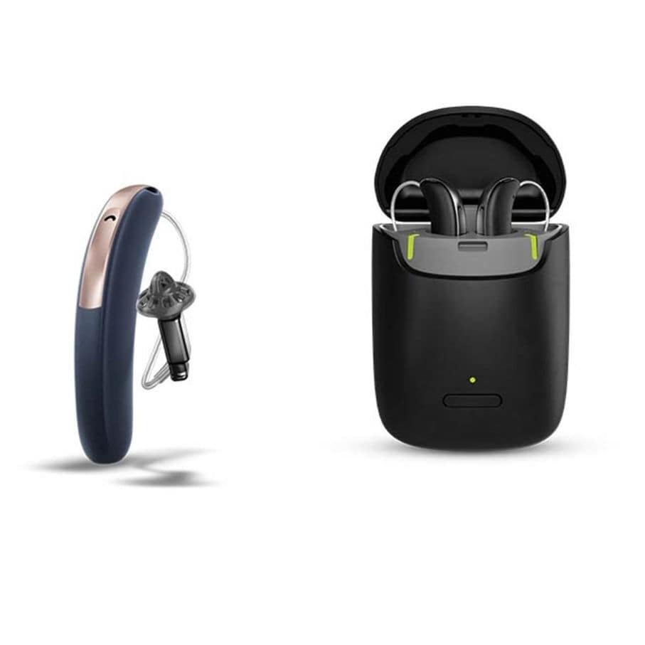 Prótesis auditiva RIC - SR Li 7 - Audio-Service - inalámbricos / negra ...