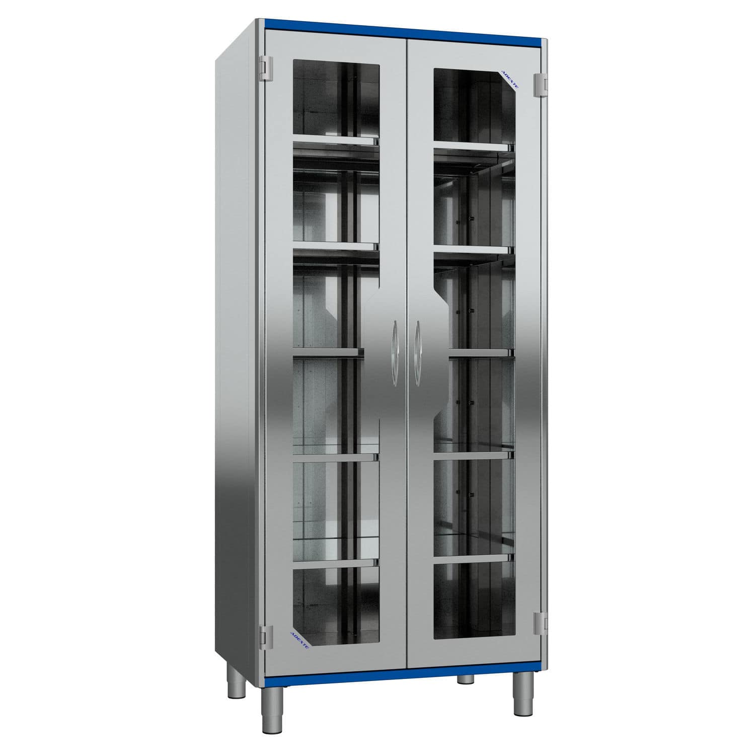 Armario de hospital - 289621 - Adexte - con estante / con puertas ...