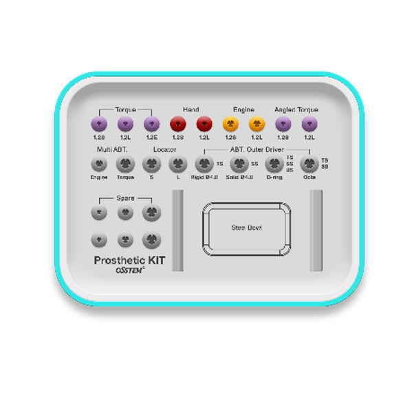 Kit de instrumentos para prótesis dentales - Osstem Implant France