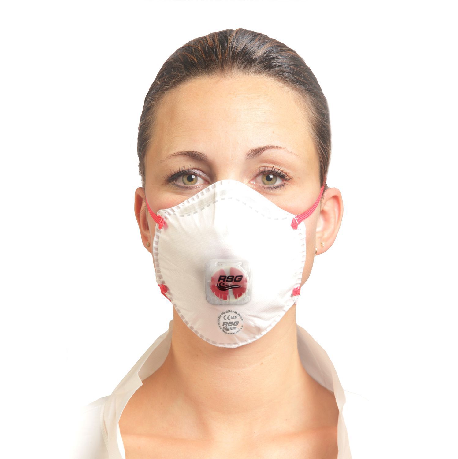 Mascarilla FFP2 - C NR D - RSG Safety - sin látex / con válvula de ...