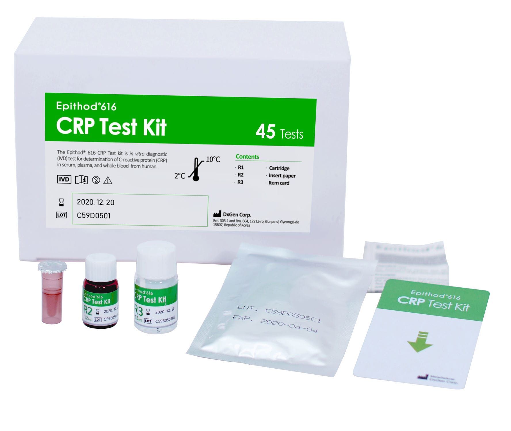 Kit de prueba para hematología - Epithod® 616 - DxGen Corp - de ...
