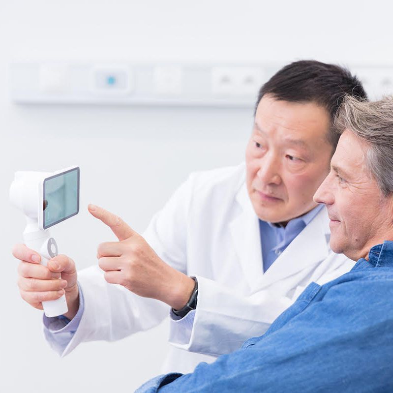 Dermatoscopio de vídeo - Demetra - Demetra - LED blanca / para PC