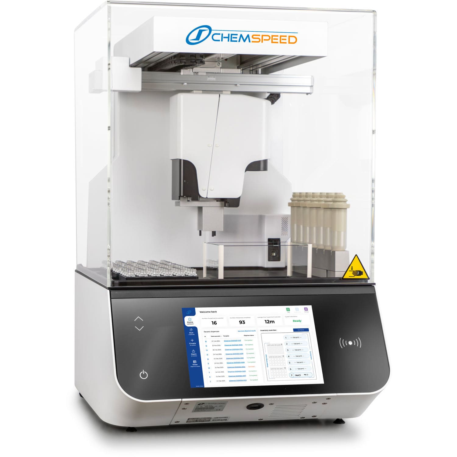 Sistema de preparación de muestras totalmente automatizado - Crystal POWDERDOSE - Chemspeed ...