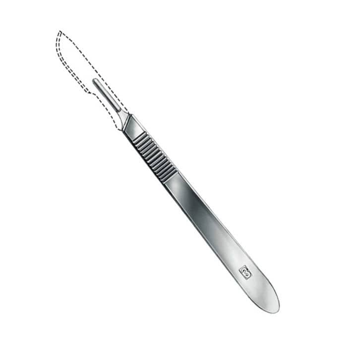 Escalpelo con mango metálico - M- 002 - Medicta Instruments