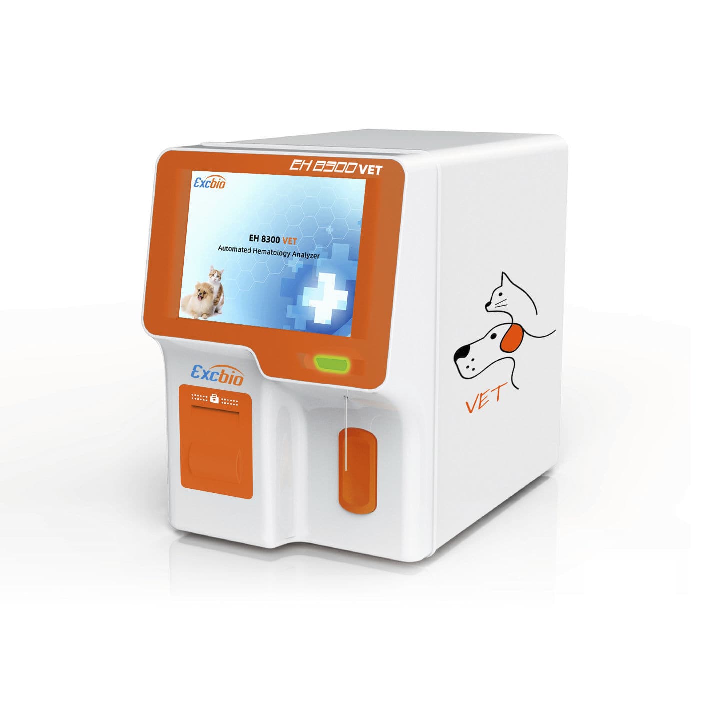 Analizador de hematología veterinario - EH8300 Vet - GUANGZHOU EXCBIO ...