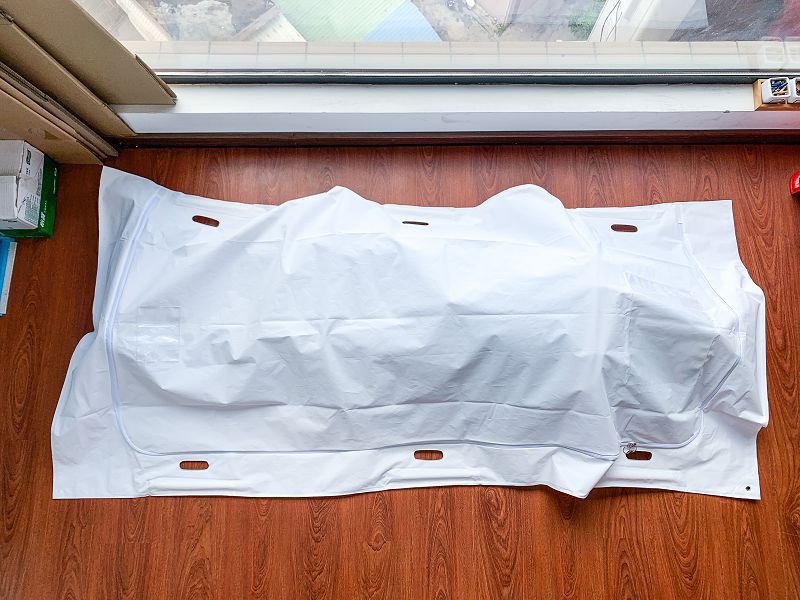 Bolsa mortuoria de PVC - Tianjin Guyufan Biological Technology - tamaño ...