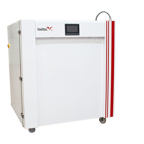 Incubadora estufa en seco - ECFA - INELTEC - de laboratorio / con ruedas / de acero inoxidable