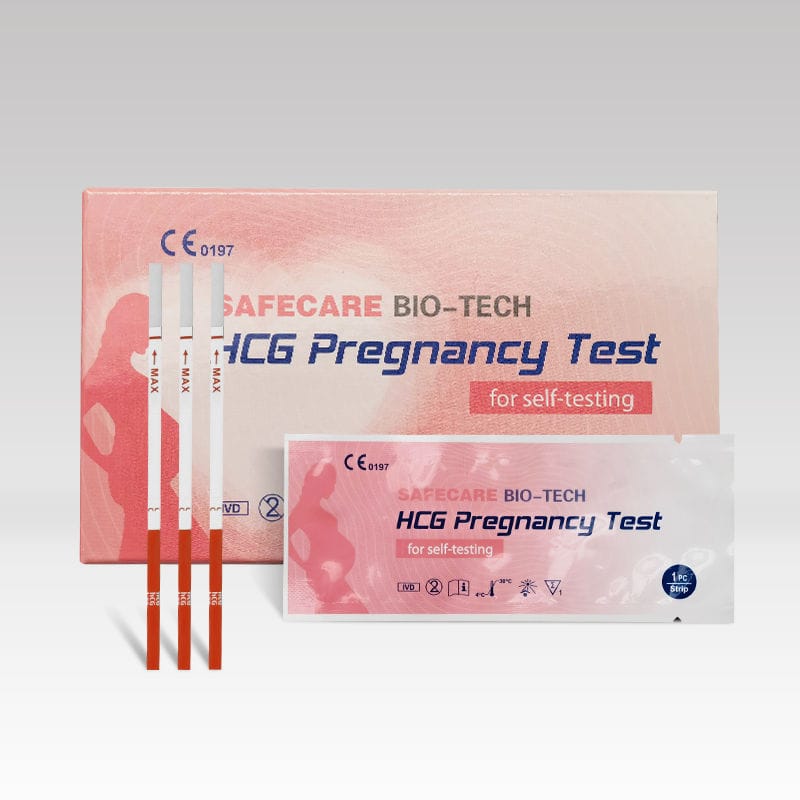 Tira de prueba de embarazo - Safecare - de hCG / de orina