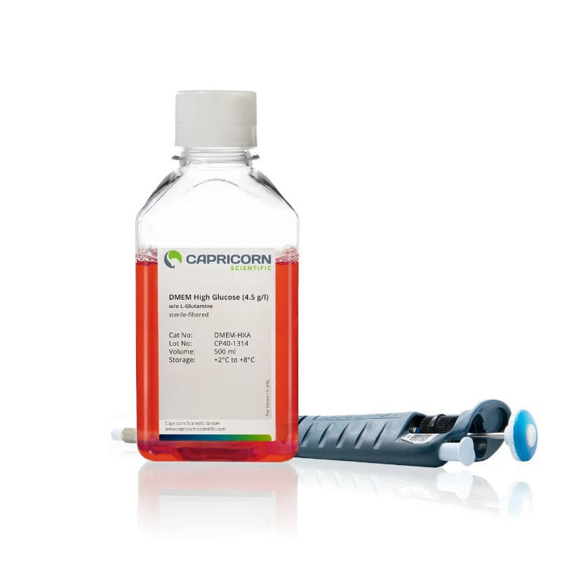 Reactivo medio de Eagle modificado por Dulbecco - DMEM-HXA - Capricorn Scientific GmbH - para ...