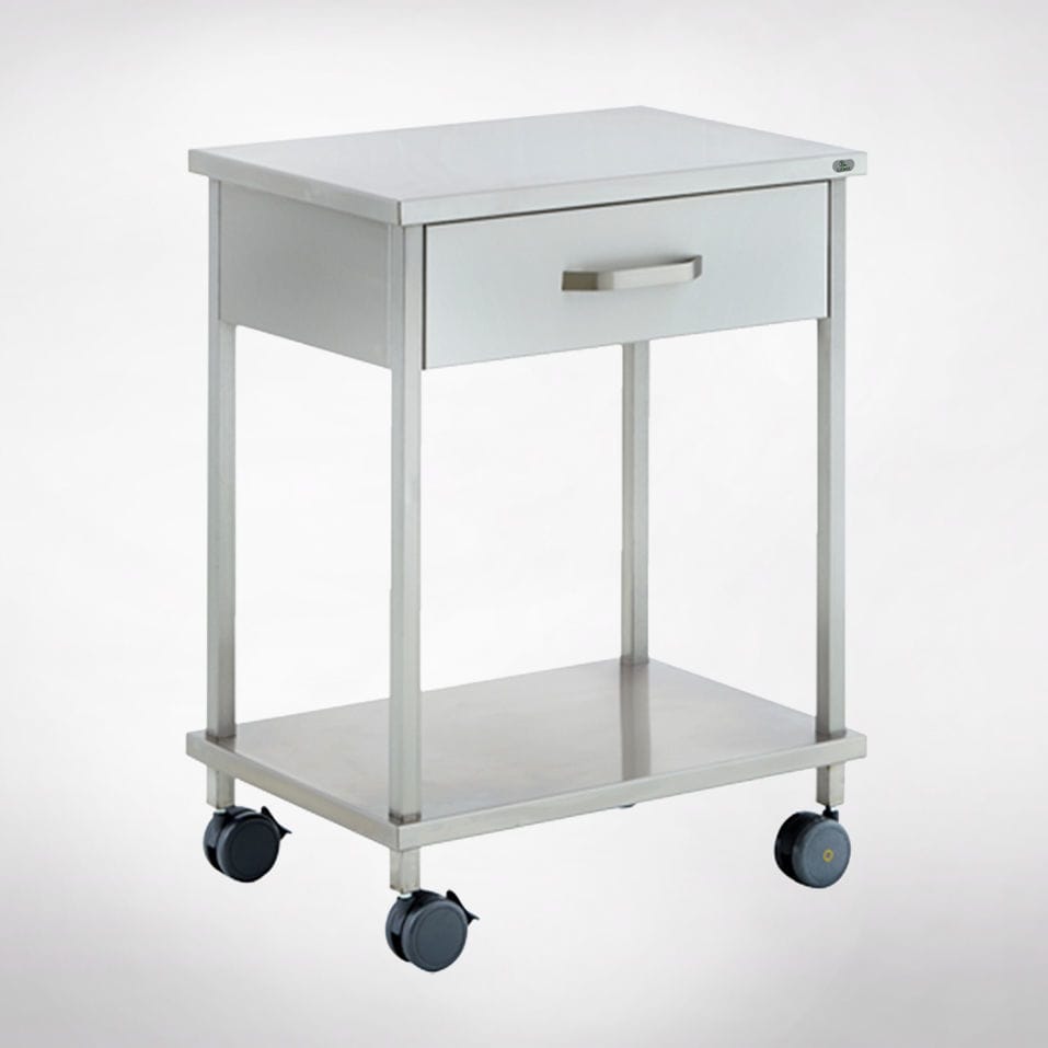 Carro para instrumental - 24112 - Üzümcü Hospital Equipment - móvil