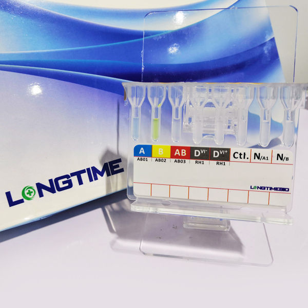 Kit de prueba de agrupamiento sanguíneo - MGC - Hubei Longtime ...