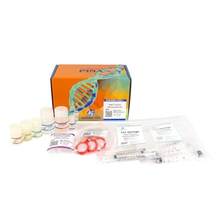 Kit de prueba para la investigación - PINA™ LiQuick - Infusion Tech - para extracción del ADN